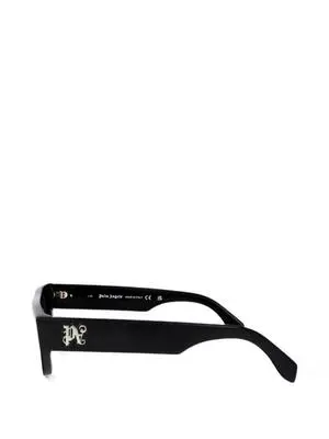 Palm Angels Hercules Logo-plaque Sunglasses