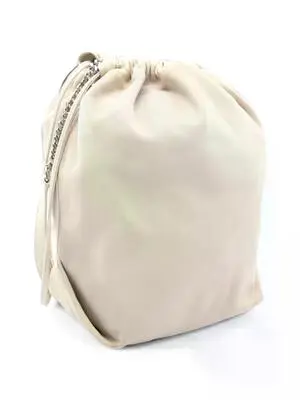 Saint Laurent 2000s Teddy Leather Bucket Bag