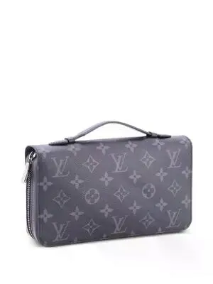 LOUIS VUITTON Zippy Wallet Monogram Eclipse Canvas Xl Small Wallets