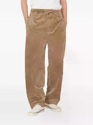 Officine Générale Corduroy Drawstring Trousers - Neutrals