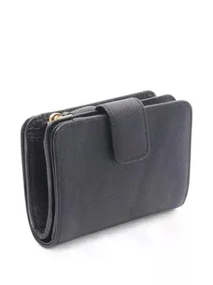 Prada Saffiano Metal Bi-fold Wallet