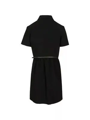 Max Mara Button-embellishment Mini Dress