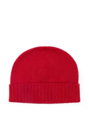 Malo Ribbed-trim Knitted Beanie Hat
