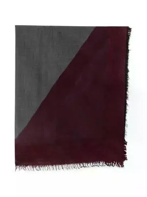 Faliero Sarti Teodoro Frayed-edge Scarf - Grey