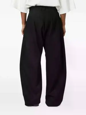 SEVENTH Pleated Wide-leg Jeans