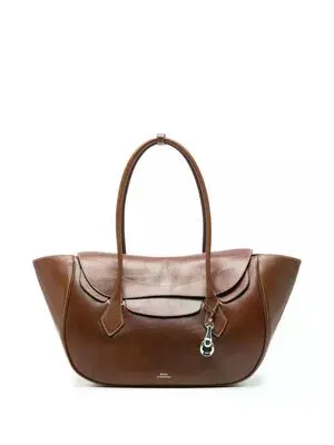 Polo Ralph Lauren Large Blaze Leather Shoulder Bag - Brown