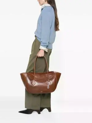 Polo Ralph Lauren Large Blaze Leather Shoulder Bag