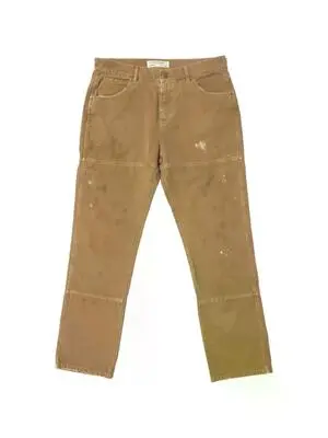 HTC LOS ANGELES Panelled Trousers - Neutrals