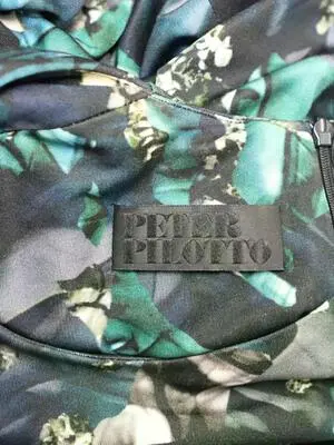 PETER PILOTTO Geometric-print Ruched Dress