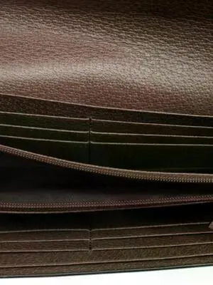 Gucci 2016-2026 Gg Supreme Web Ophidia Continental Wallet Long Wallets - Neutrals