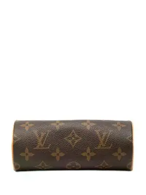 LOUIS VUITTON 1990-2010 Monogram Papillon Pochette Handbag - Brown