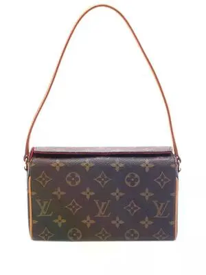LOUIS VUITTON 2004 Monogram Recital Shoulder Bag - Brown