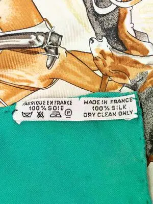Hermès 1979 Le Laisser Courre Silk Scarf 90 Scarves