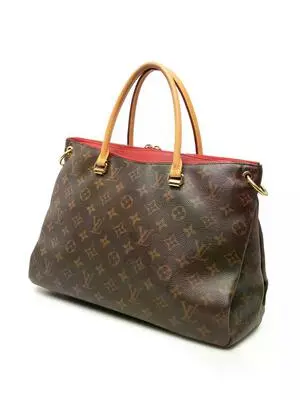 LOUIS VUITTON Monogram Pallas Mm Satchel - Brown