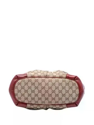 Gucci Monogram Gg Canvas Sukey Satchel