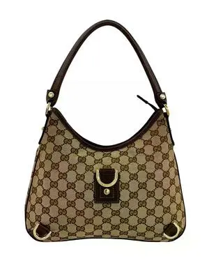 Gucci 2000-2015 Gg Canvas Abbey D Ring Shoulder Bag - Neutrals