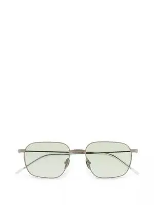 KALEOS Seymour Geometric-frame Sunglasses - Silver
