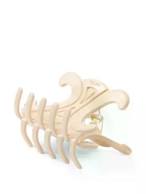 Celine 2020s Triomphe Hair Claw