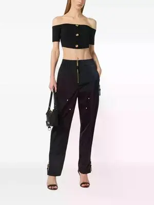 Elisabetta Franchi Zip-detail Trousers