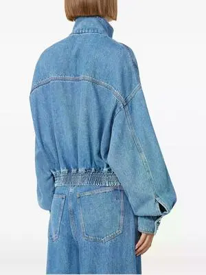 Sportmax Elasticated-waist Denim Jacket