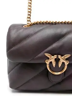 Pinko Small Love Mini Quilted Cross Body Bag