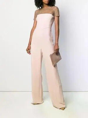 Stella McCartney Mesh Panel Jumpsuit