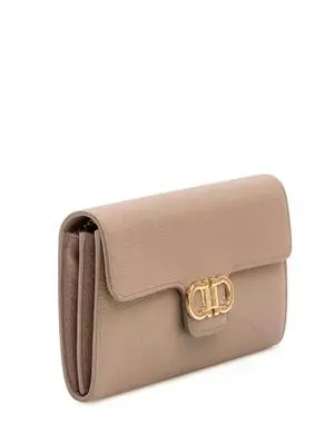 FERRAGAMO Gancini Pebbled-leather Wallet