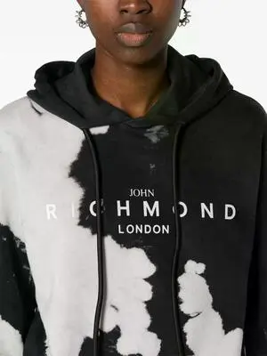 John Richmond Tie-dye Logo Hoodie