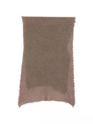 Faliero Sarti Adriana Frayed Scarf - Brown