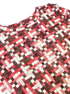 Hermès 2010s Bolduc Au Carre T-shirt - Red
