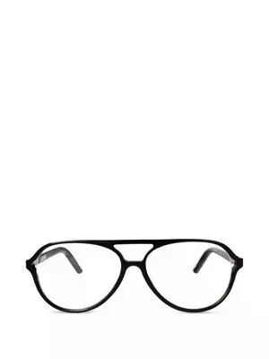 Jacquemus Pastro Pilot-frame Glasses - Black