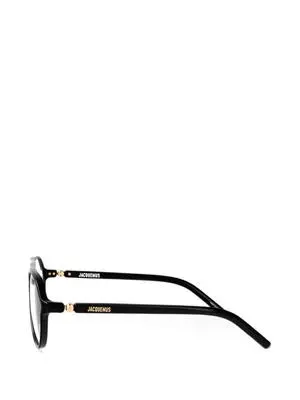 Jacquemus Pastro Aviator Eyeglasses - Black