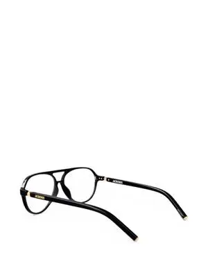 Jacquemus Pastro Aviator Eyeglasses - Black