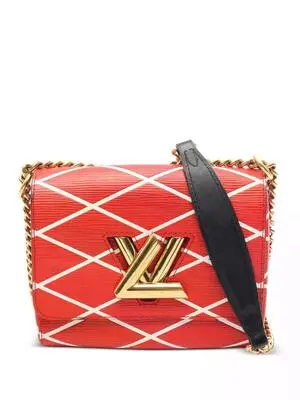 LOUIS VUITTON 2000s Twist Malletage Épi-leather Mini Shoulder Bag