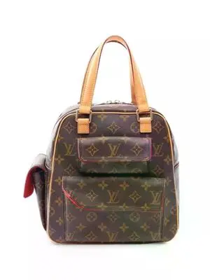 LOUIS VUITTON 2003 Exantricite Monogram Handbag - Brown