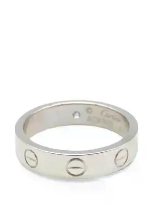 Cartier 2010s Mini Love Diamond Ring