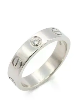 Cartier 2010s Mini Love Diamond Ring