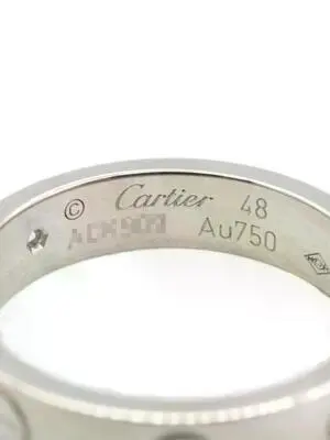 Cartier 2010s Mini Love Diamond Ring