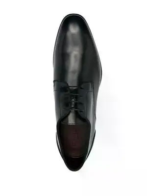 Corneliani Almond-toe Leather Derby Shoes