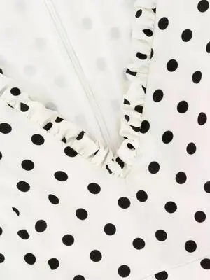 ADAMARIS Polka-dot Maxi Dress