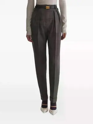 MUGLER Carrot Pants - Grey