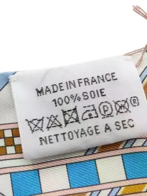Hermès 2010s Brides Et Gris-gris Twilly Scarf