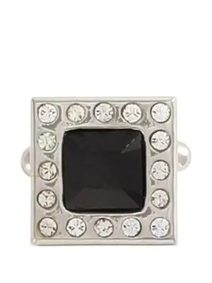 Dolce & Gabbana Rhinestone Cufflinks - Silver