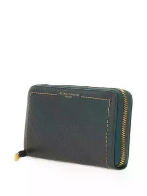 GIANNI CHIARINI Bubble Leather Wallet - Green