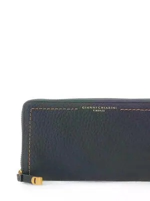 GIANNI CHIARINI Bubble Leather Wallet - Green