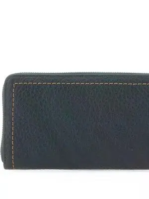 GIANNI CHIARINI Bubble Leather Wallet - Green