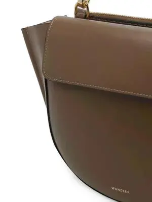 WANDLER Hortensia Leather Clutch Bag