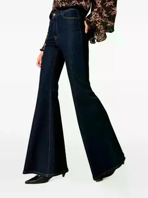 TWINSET Belt-loop Flared Jeans