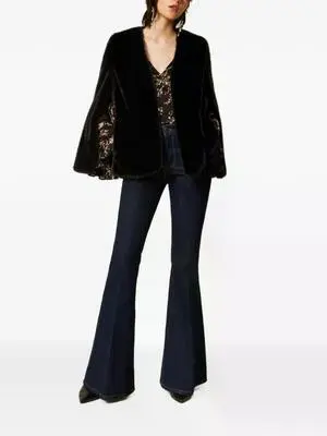 TWINSET Belt-loop Flared Jeans