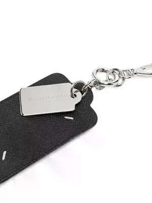 MAISON MARGIELA Logo-print Leather Keyring